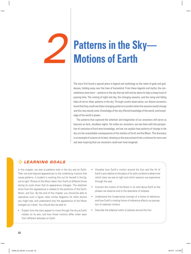 (Astronomy) Patterns in The Sky PDF | PDF | Equator | Sky