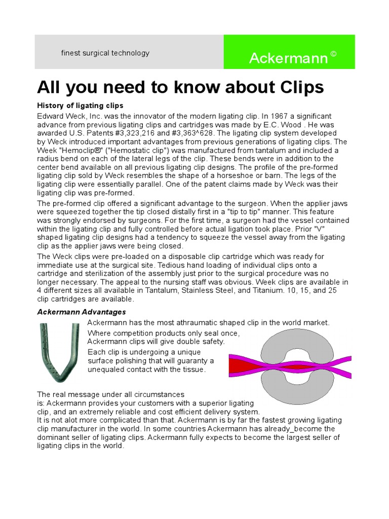 All You Need To Know About Clips: Ackermann | PDF | Stainless Steel | Steel
