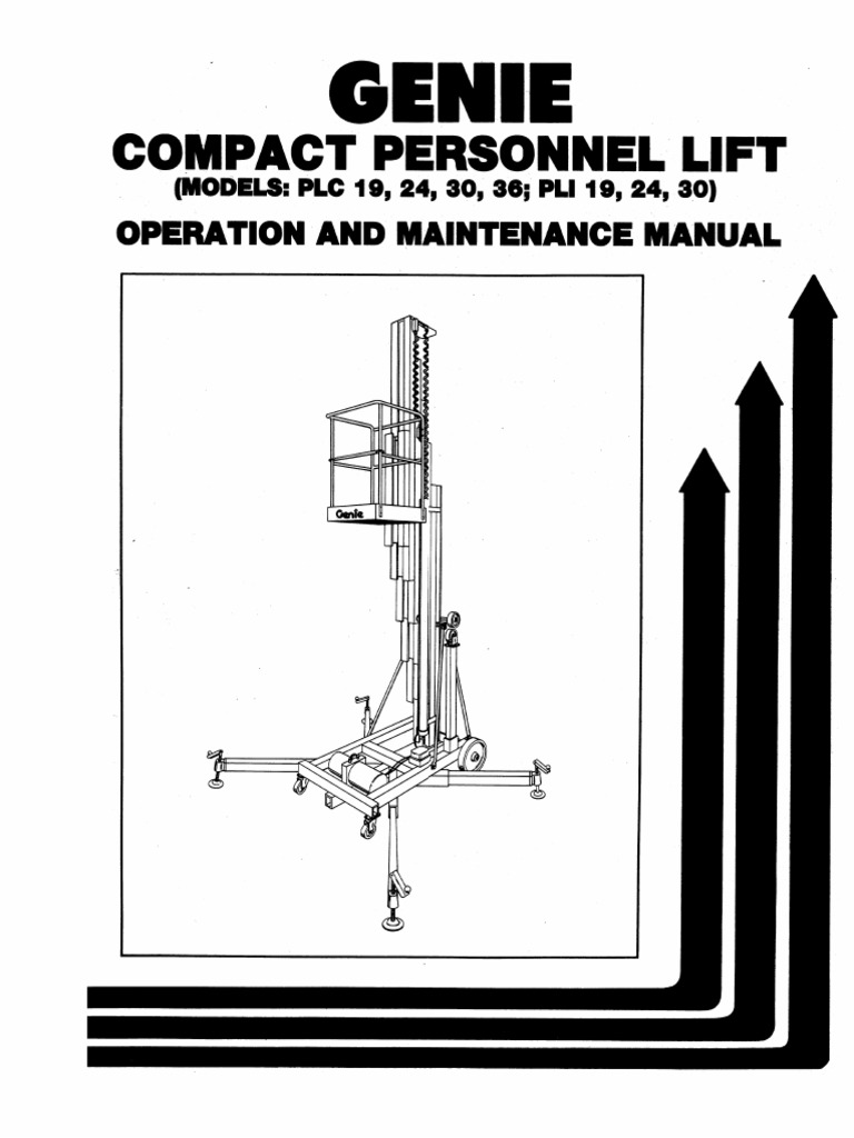 Genie Lift Operation & Maintenance PDF | PDF