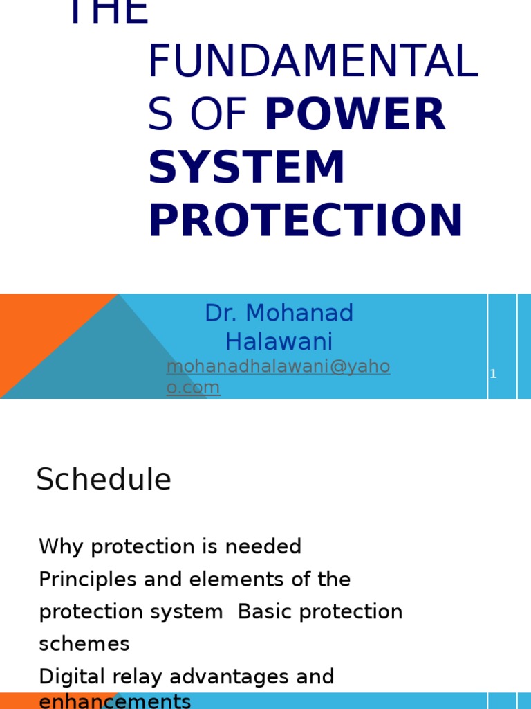 Power System Protection | PDF | Electrical Substation | Electric Power ...