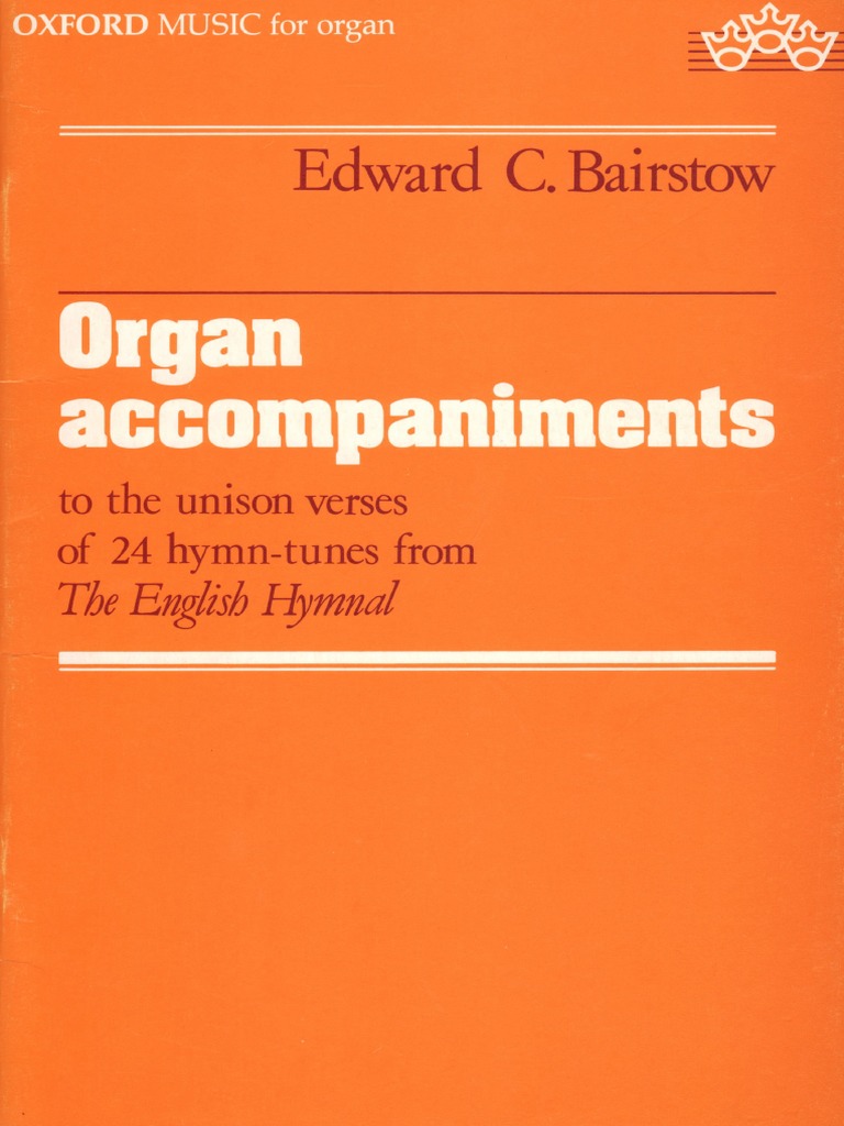 Bairstow Organ Accompaniments | PDF