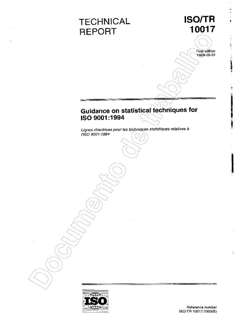 Iso 10017 | PDF