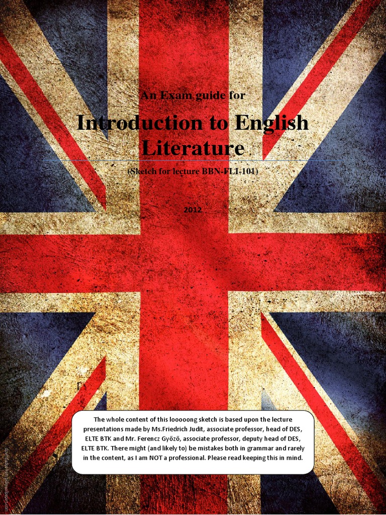 Introduction To English Literature | PDF | Metre (Poetry) | Stress ...