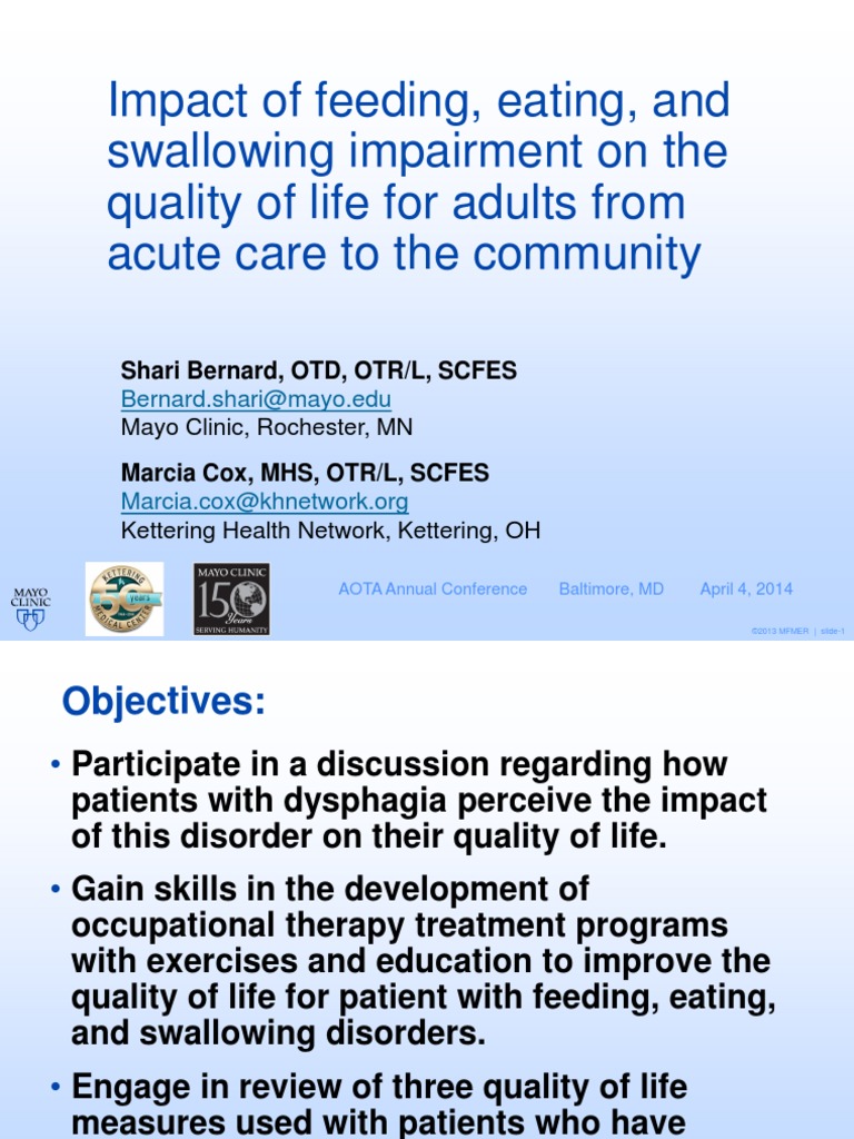 Eating Assessment Tool EAT 10.pdf | Occupational Therapy | Survey Methodology