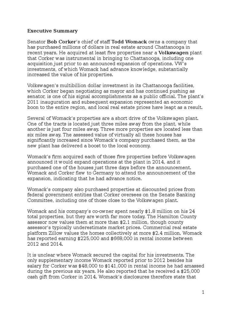 Todd Womack | PDF | Fannie Mae | Government Sponsored Enterprise