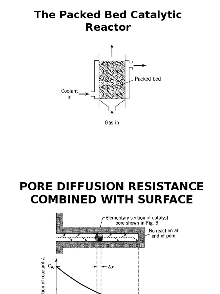The Packed Bed Catalytic Reactor | PDF