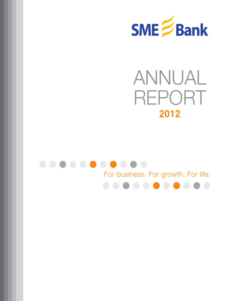 SME Bank Annual Report 2012 | PDF | Audit | Board Of Directors