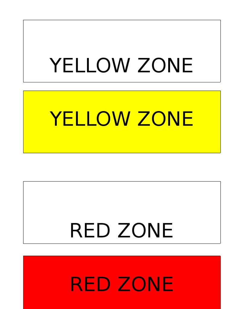 Yellow Zone | PDF