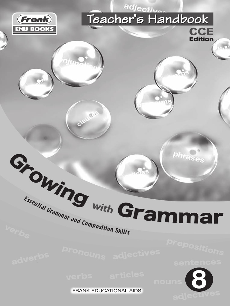 TH Growing With Grammar 8 | PDF | Grammar | Syntax