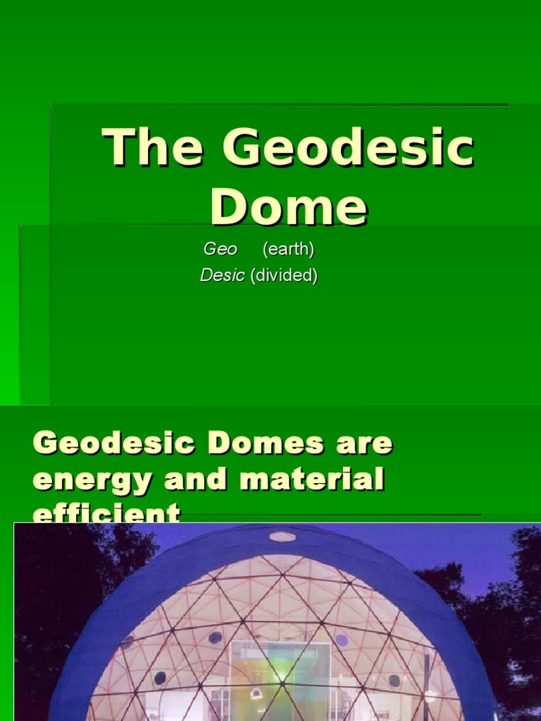 The Geodesic Dome Pdf