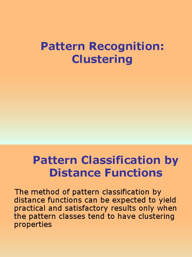 Clustering | PDF | Cluster Analysis | Statistical Classification Clustering | PDF | Cluster Analysis | Statistical Classification