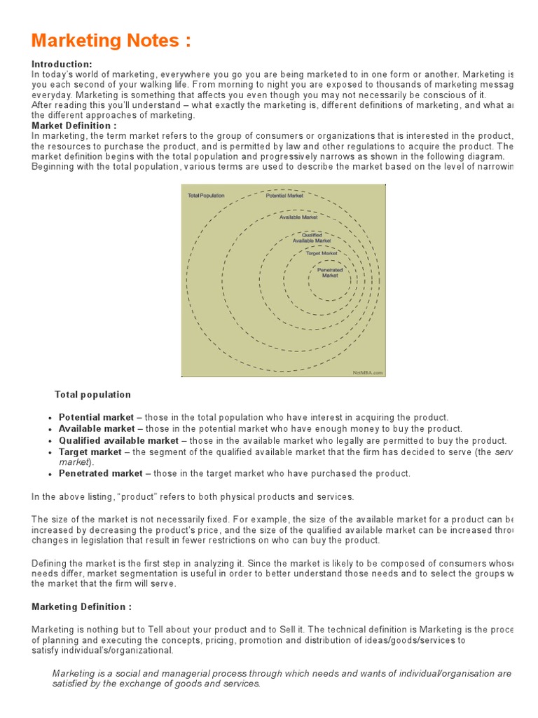 Marketing Notes - Bankers Adda | PDF | Loans | Payments