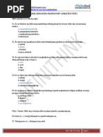 150 Filipino Questions With Rationalization-1 | PDF