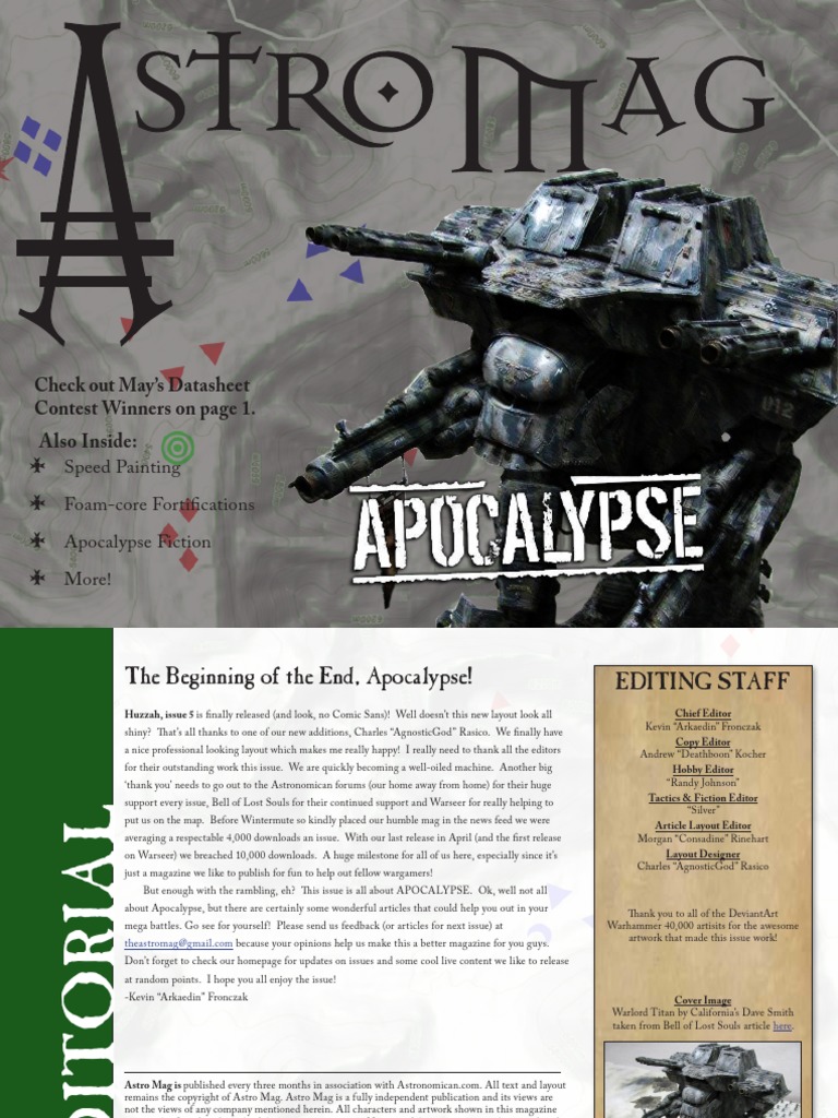 Astro Mag Issue 5 | PDF | Paint | Valve