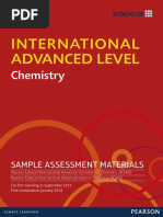 International-A-Level-Chemistry Data Booklet | PDF