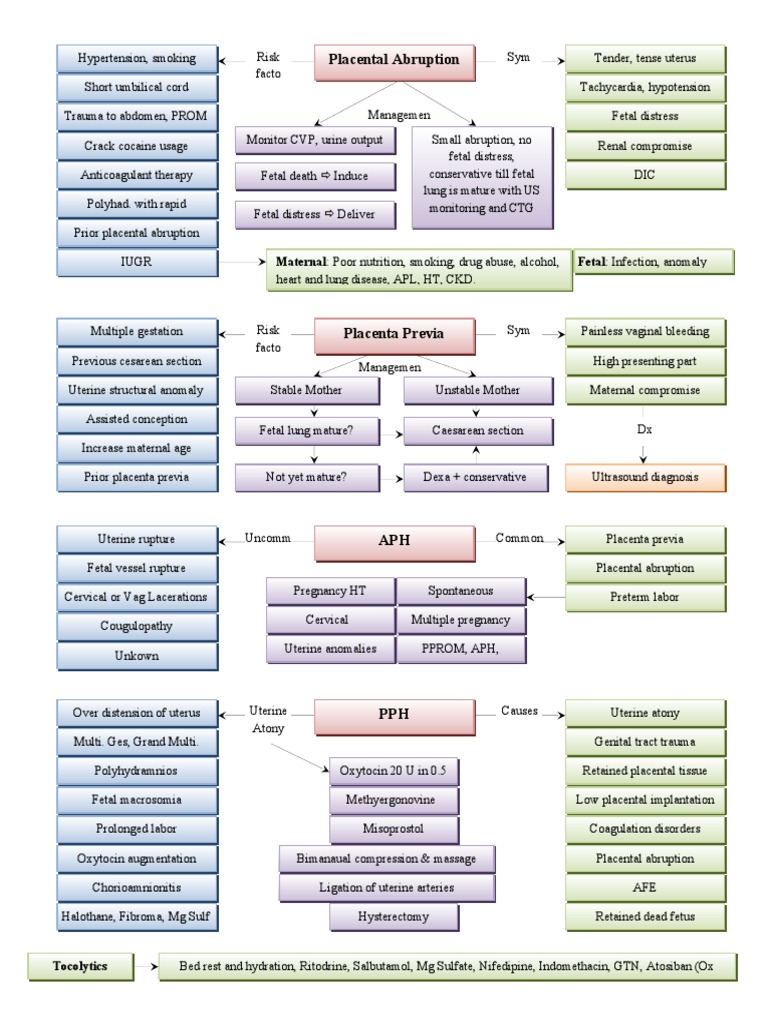 Obstetric Bleeding | PDF | Rtt | Human Diseases And Disorders
