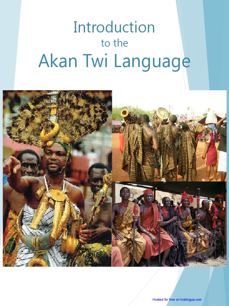 GH Twi Language Lessons | PDF | Tone (Linguistics) | Ghana