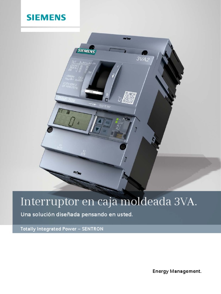 Interruptores Termomagnéticos IEC 3VA | PDF | Código QR | Planificación