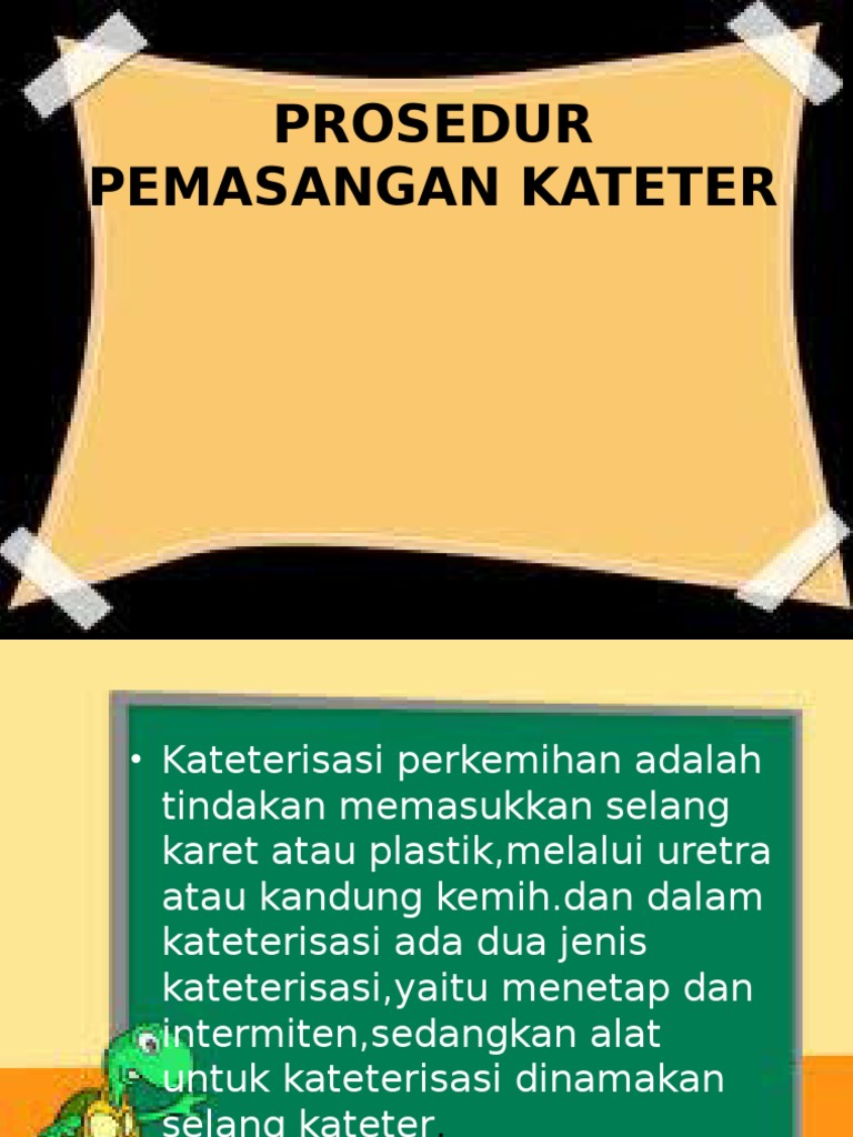 Prosedur Pemasangan Kateter | PDF