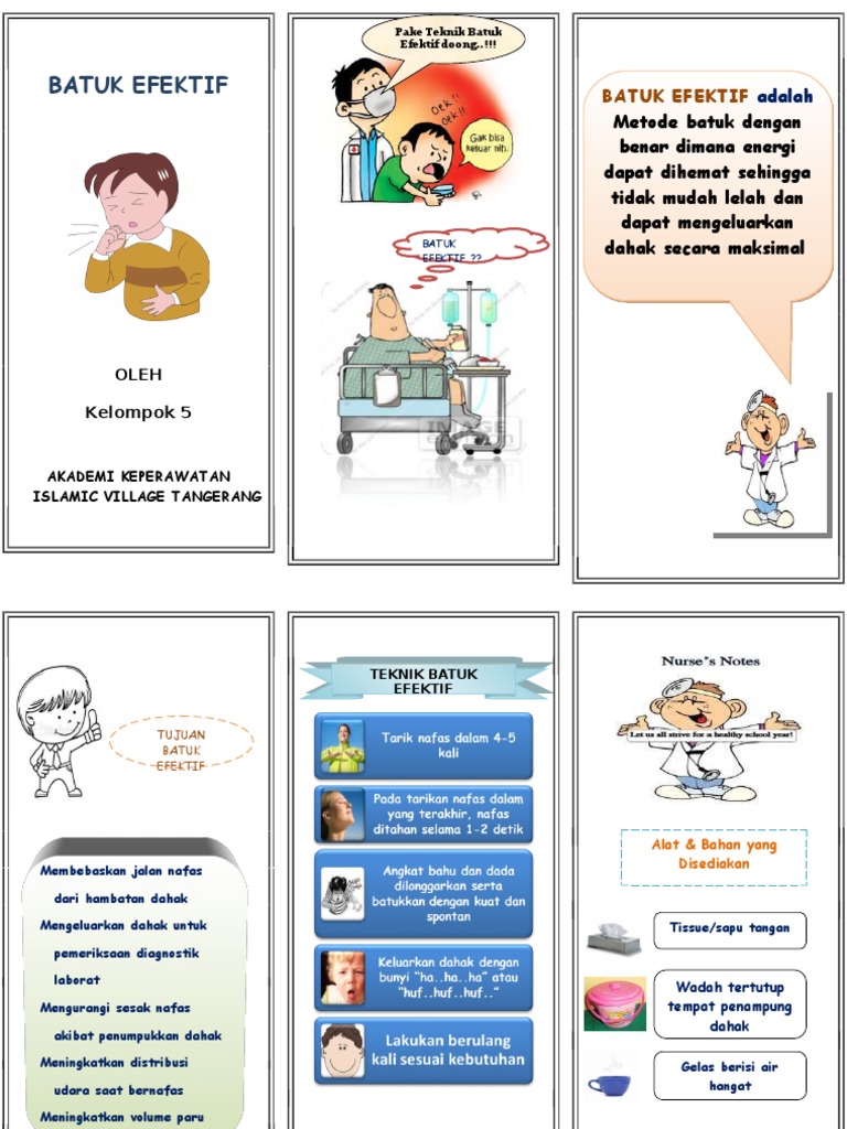 Leaflet Batuk Efektif Wor | PDF