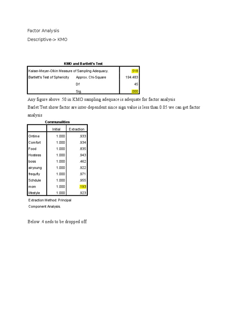 Factor ANalysis - 1 | PDF | Science & Mathematics