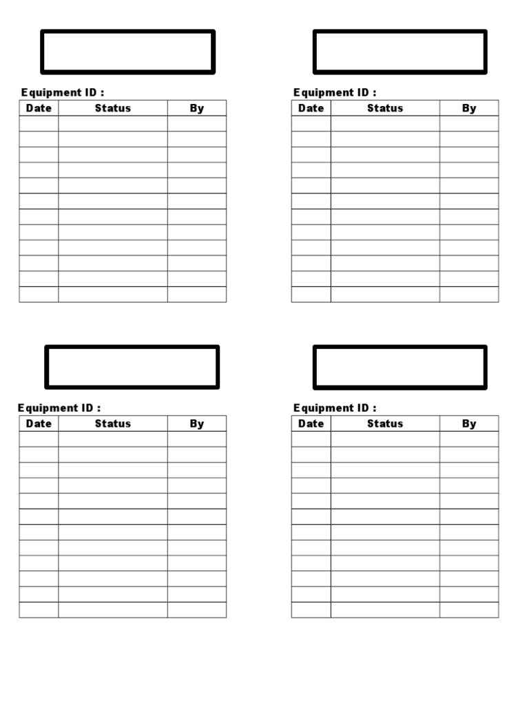 Tagging Equipment | PDF