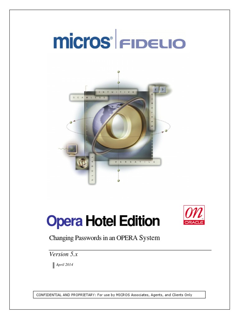 Changing Passwords in Opera V5.X | PDF | Password | User (Computing)