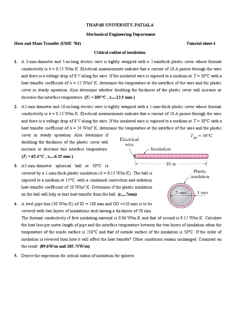 Tutorial 4 Ans. Sheet | PDF