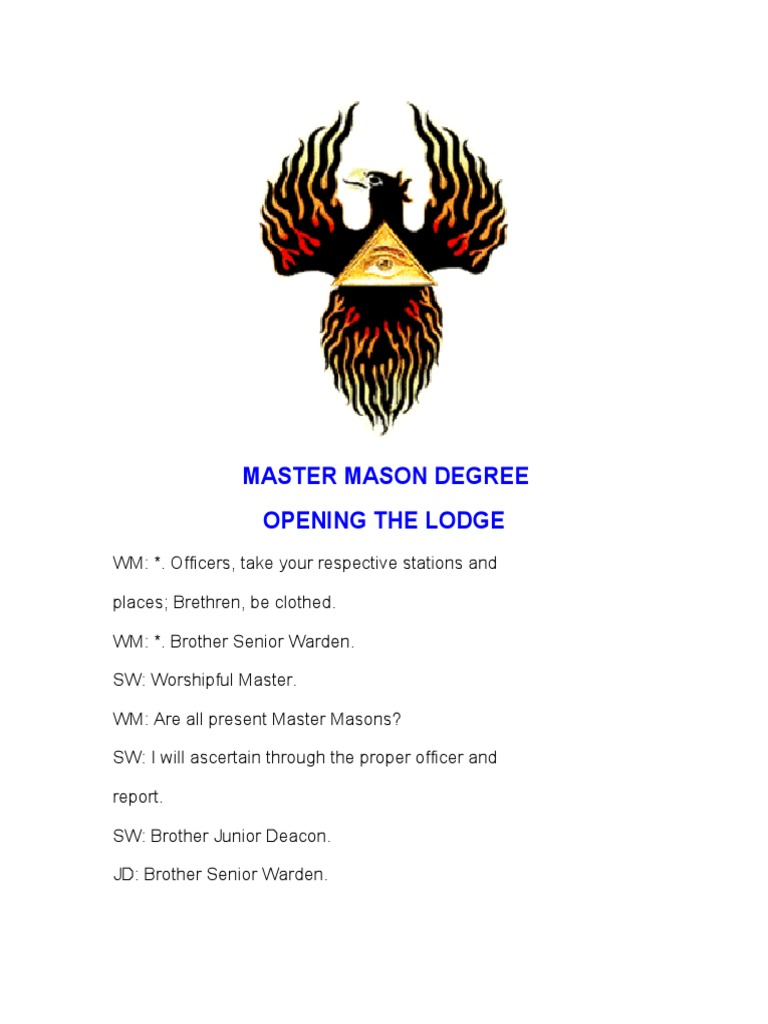 Master Mason Degree | Freemasonry | Masonic Lodge | Free 30-day Trial ...