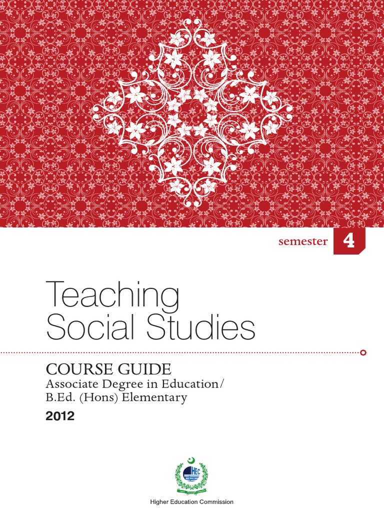 Teaching Social Studies Course Guide | PDF | Institution | Educational ...