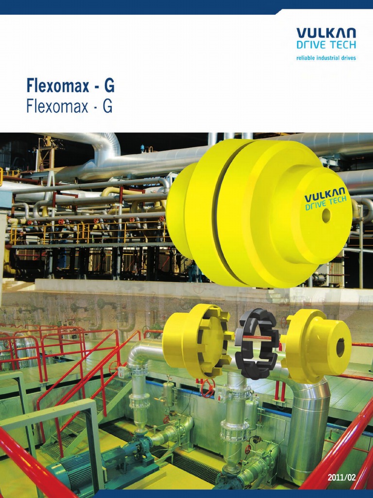 Acoplamiento FLEXOMAX G: Características y Usos | PDF | Motores | Turbina