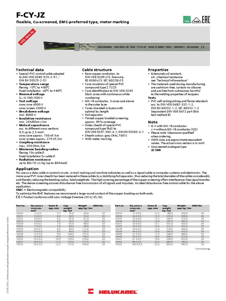 Cable ZCV PDF | PDF | Cable | Electrical Resistance And Conductance