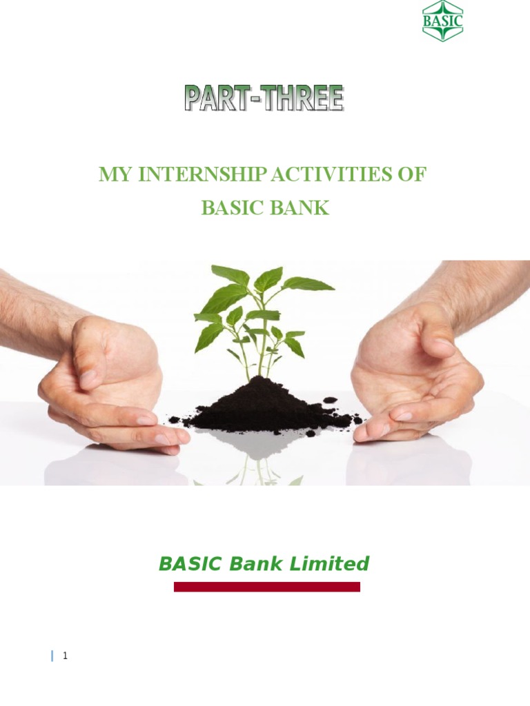 My Internship at BASIC Bank: Learning the Core Functions and Day-to-Day ...