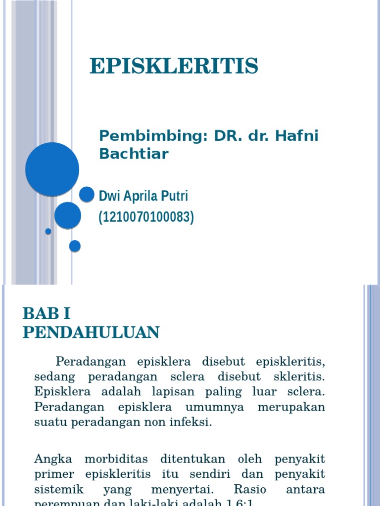 Episkleritis | PDF