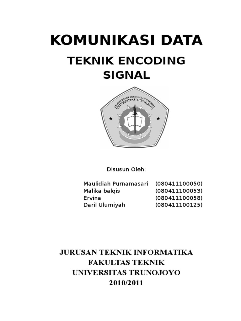 Makalah Encoding | PDF