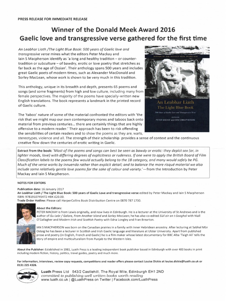 The Light Blue Book | PDF