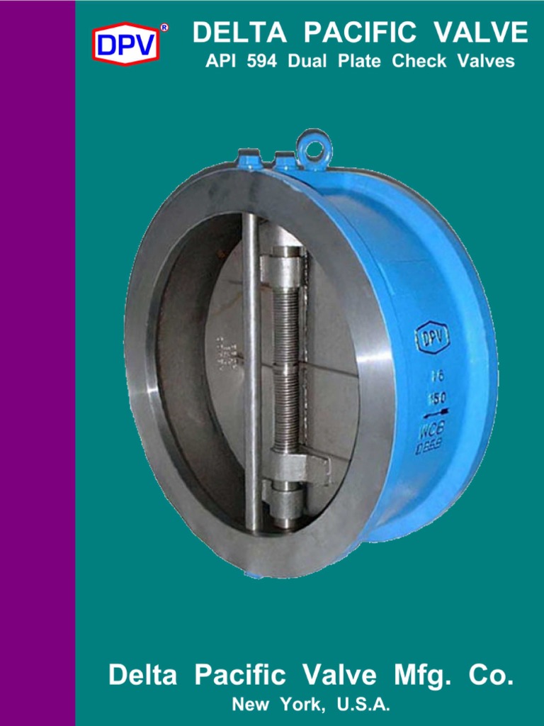 API 594 Dual PLT Check | PDF | Taxes | Valve