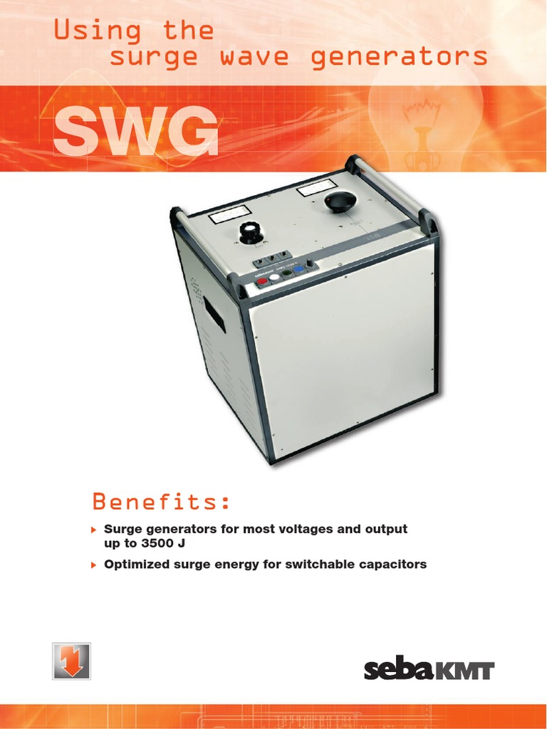 Cable Fault Locators Surge Wave Generators An Overview | PDF | Electric ...