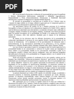 Protocolo BFI Con Evaluación | PDF | Sicología