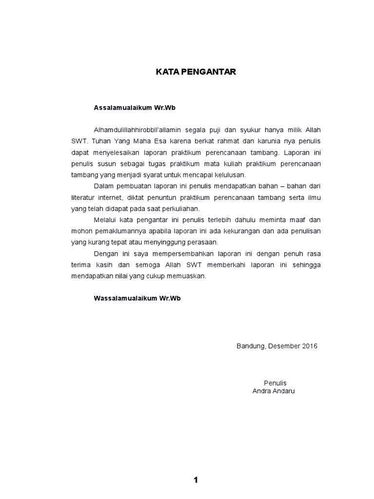 Layout Tambang | PDF
