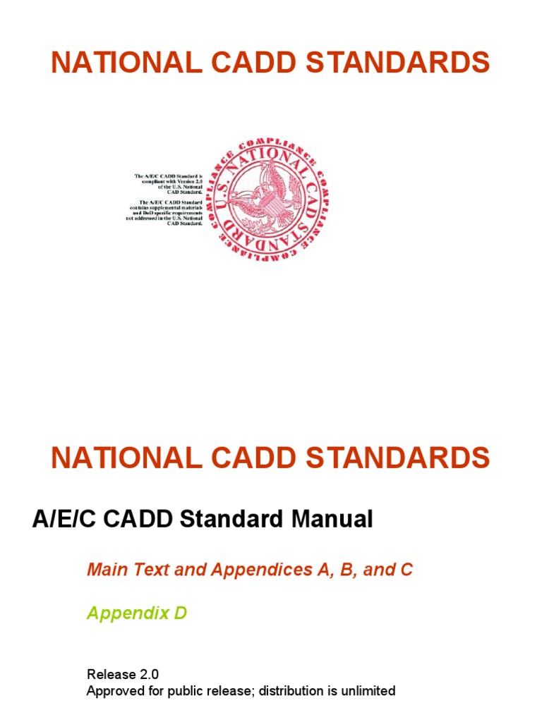 National Cadd Standards | PDF | Computer Aided Design | Engineering