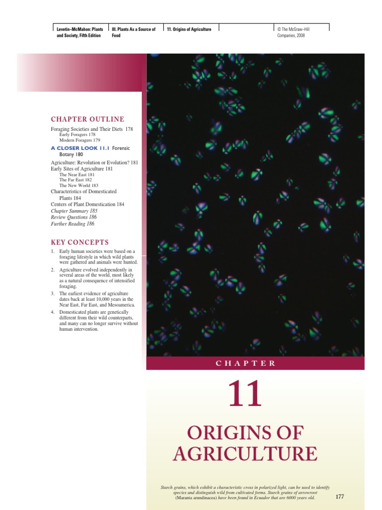 Origins of Agriculture PDF | PDF