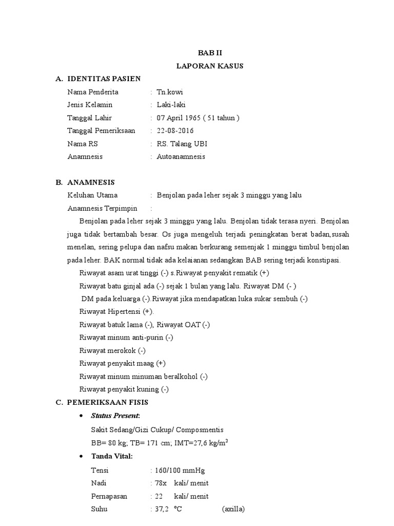 Lapkas Hipotiroid | PDF