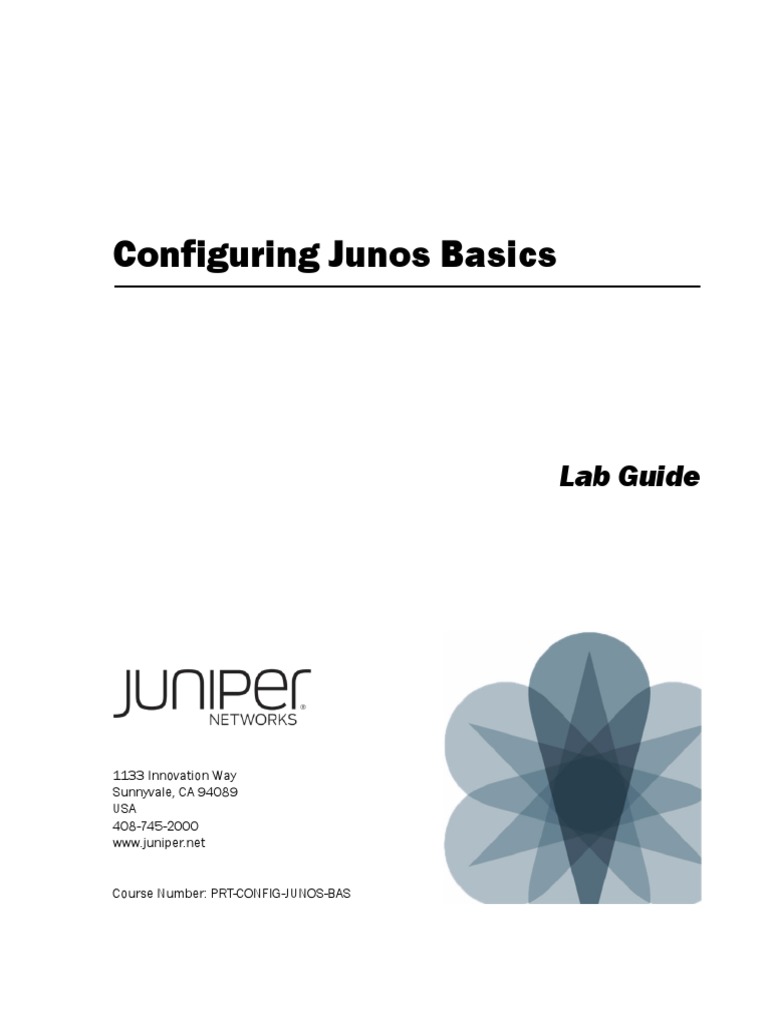 Basic Junos | PDF | Superuser | Command Line Interface