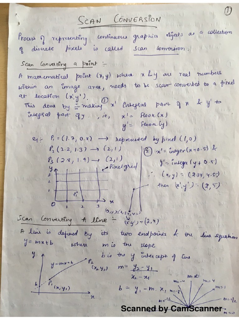 U-1 02-Scan Converting Line | PDF