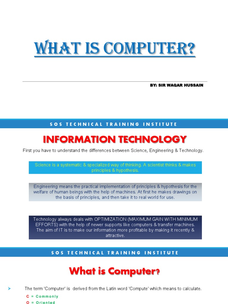 History of Computer | PDF | Software | System Software