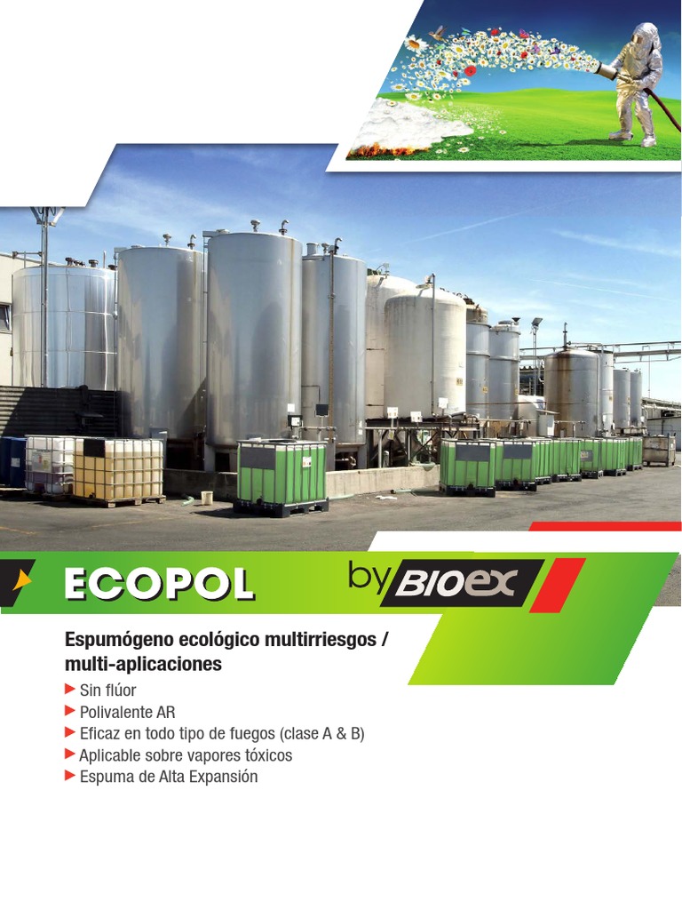 ECOPOL BioEx Web Espagnol V1 | Agua | Sustancias químicas