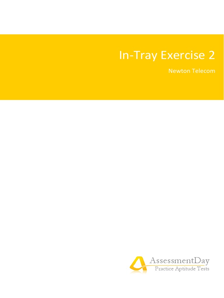 In Tray Exercise 2 | PDF | Real Estate Appraisal | Business