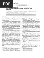Astm A123 - A123m-24 | PDF | Galvanization | Technology & Engineering