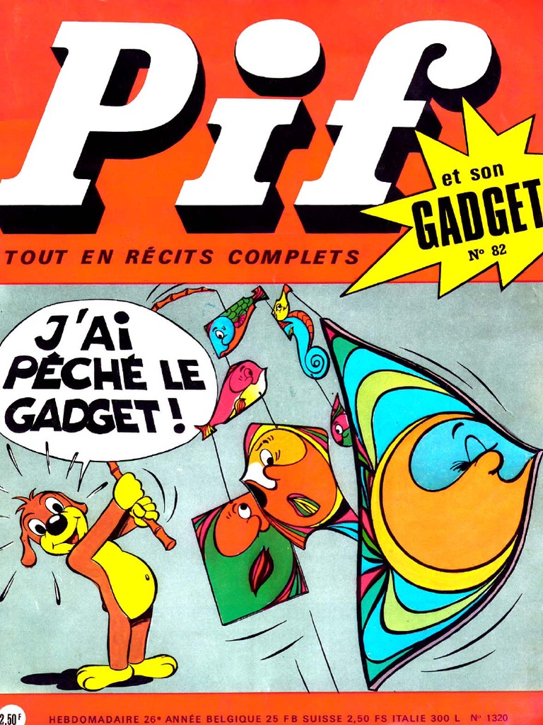 Pif Gadget December 1969